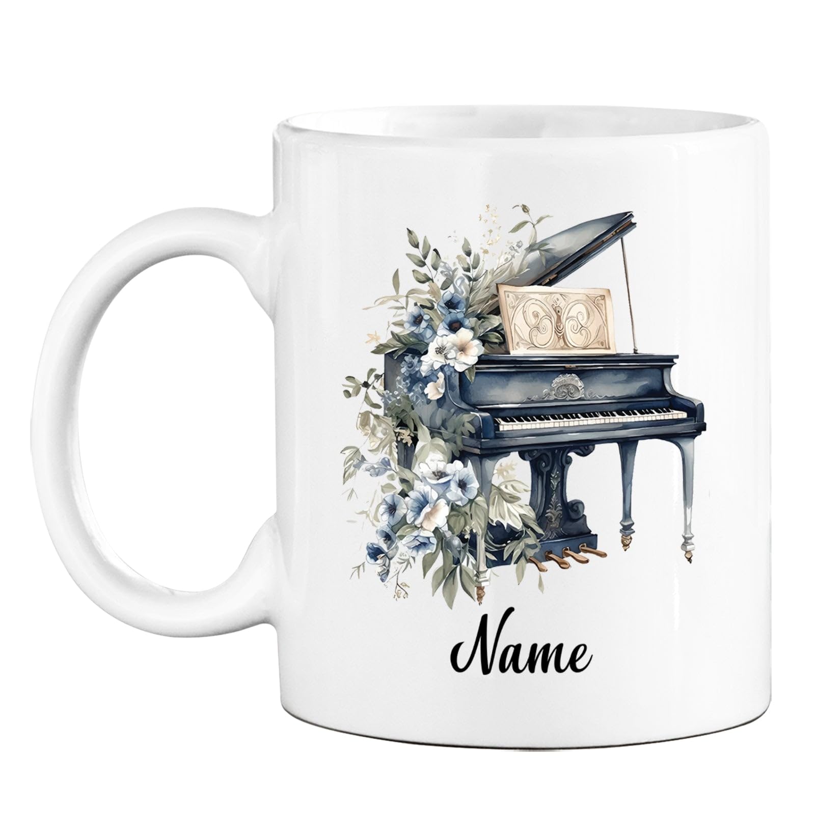 Amazon.com: Piano Lover Mug Present, Personalized Piano Cup Gifts For ...
