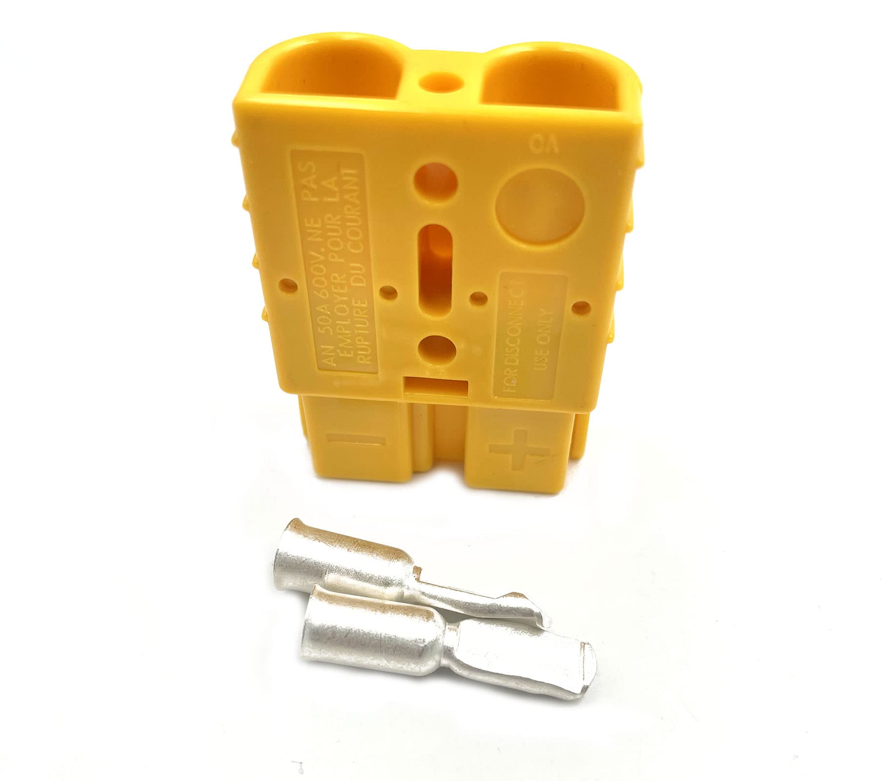 Snapklik.com : Daier 2Pcs Battery Quick Connector Kit 50A Plug Connect ...