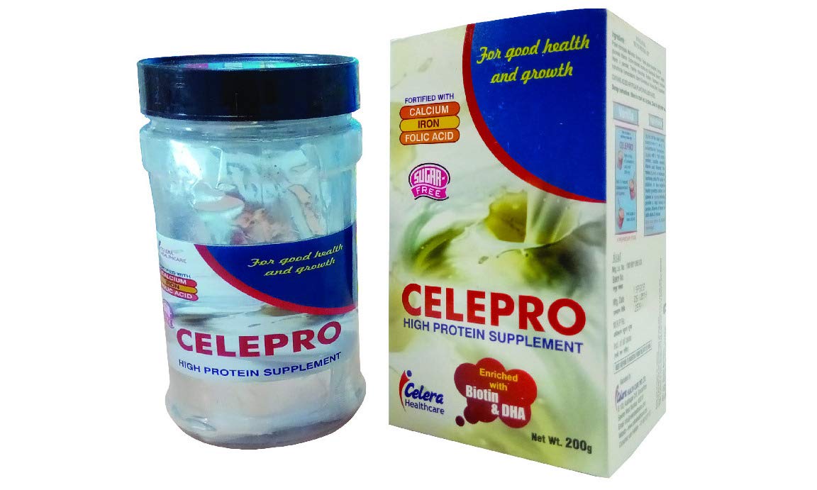 Celera Healthcare Pvt Ltd Celepro Protein Powder Chocolate Flavour ...