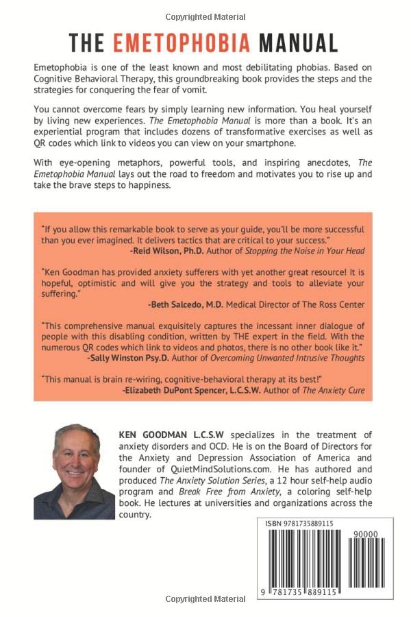 Snapklik.com : The Emetophobia Manual: Free Yourself From The Fear Of ...