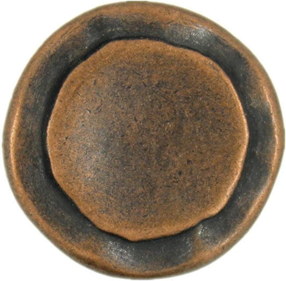 Amazon.com: Bezelry 12 Pieces Rustic Circles Metal Shank Buttons 23mm ...