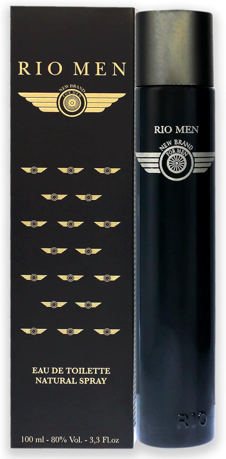 New Brand Rio Men EDT Spray Men 3.3 oz : Amazon.com.mx: Belleza