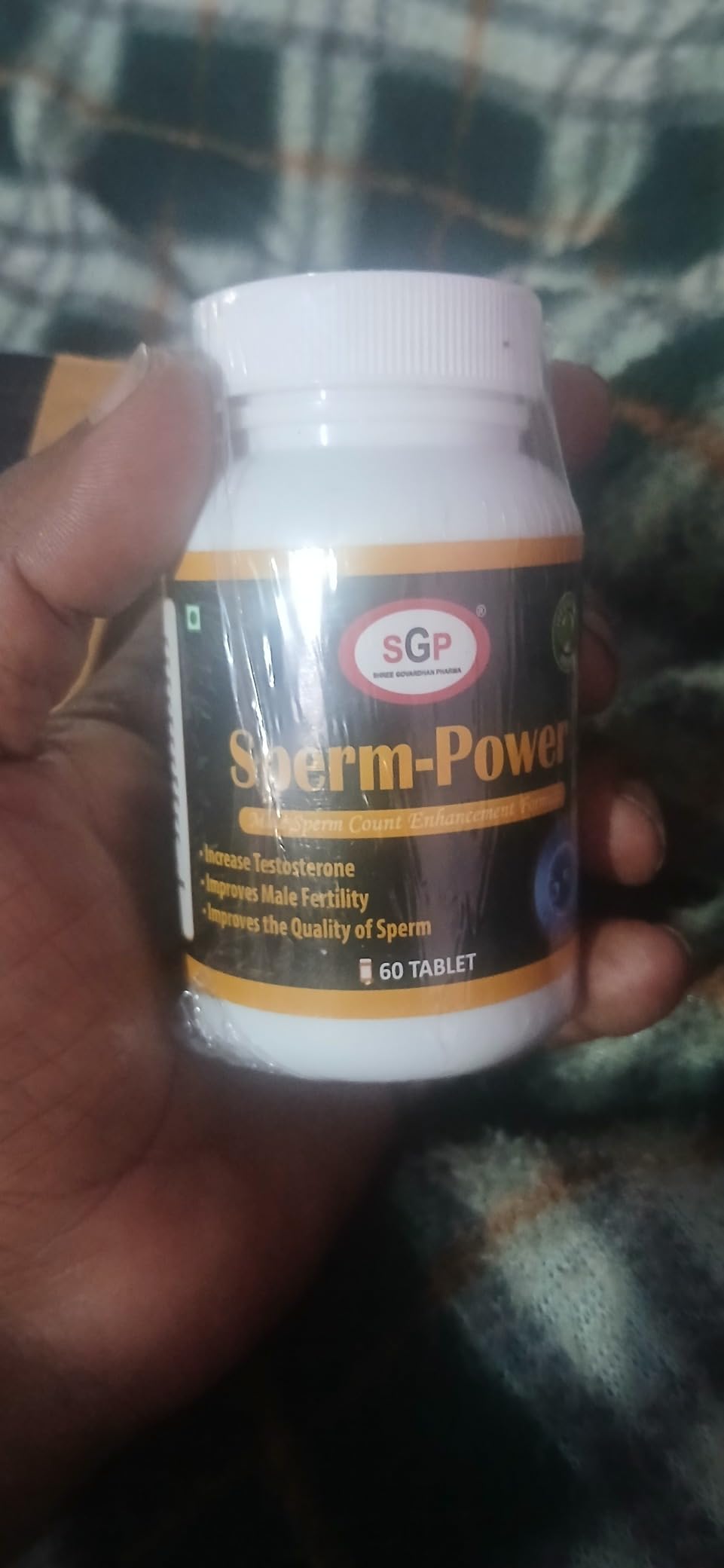 Buy SGP Sperm Booster Tablets for Men | Ayurvedic Male Fertility Sperm ...