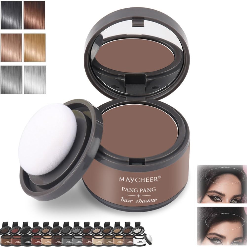 Amazon.com: Hair Powder for Women Root Touch Up, Maycheer Hairline ...