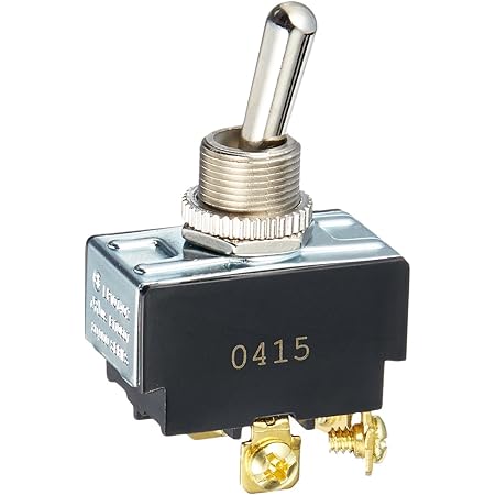 Amazon.com: Super Heavy Duty 50 Amp On/Off/On Toggle Switch With Screw ...