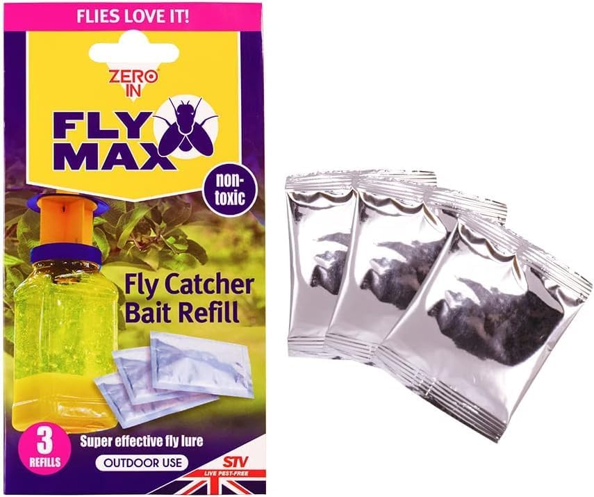 The Buzz Fly Catcher Bait Refill with Super Effective Insect Attractant ...