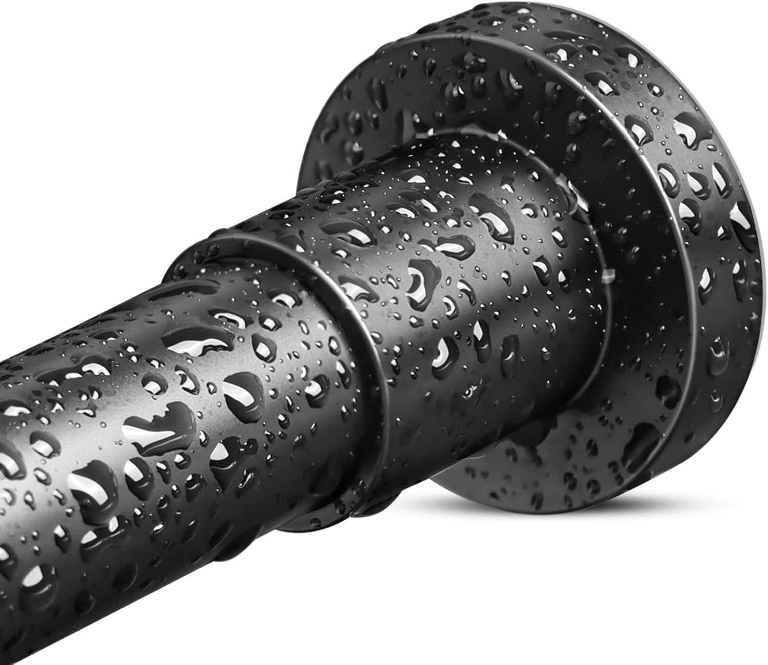 Amazon.com: YNL Black Shower Curtain Rod 32-80 Inch(2.7-6.6ft), Non ...