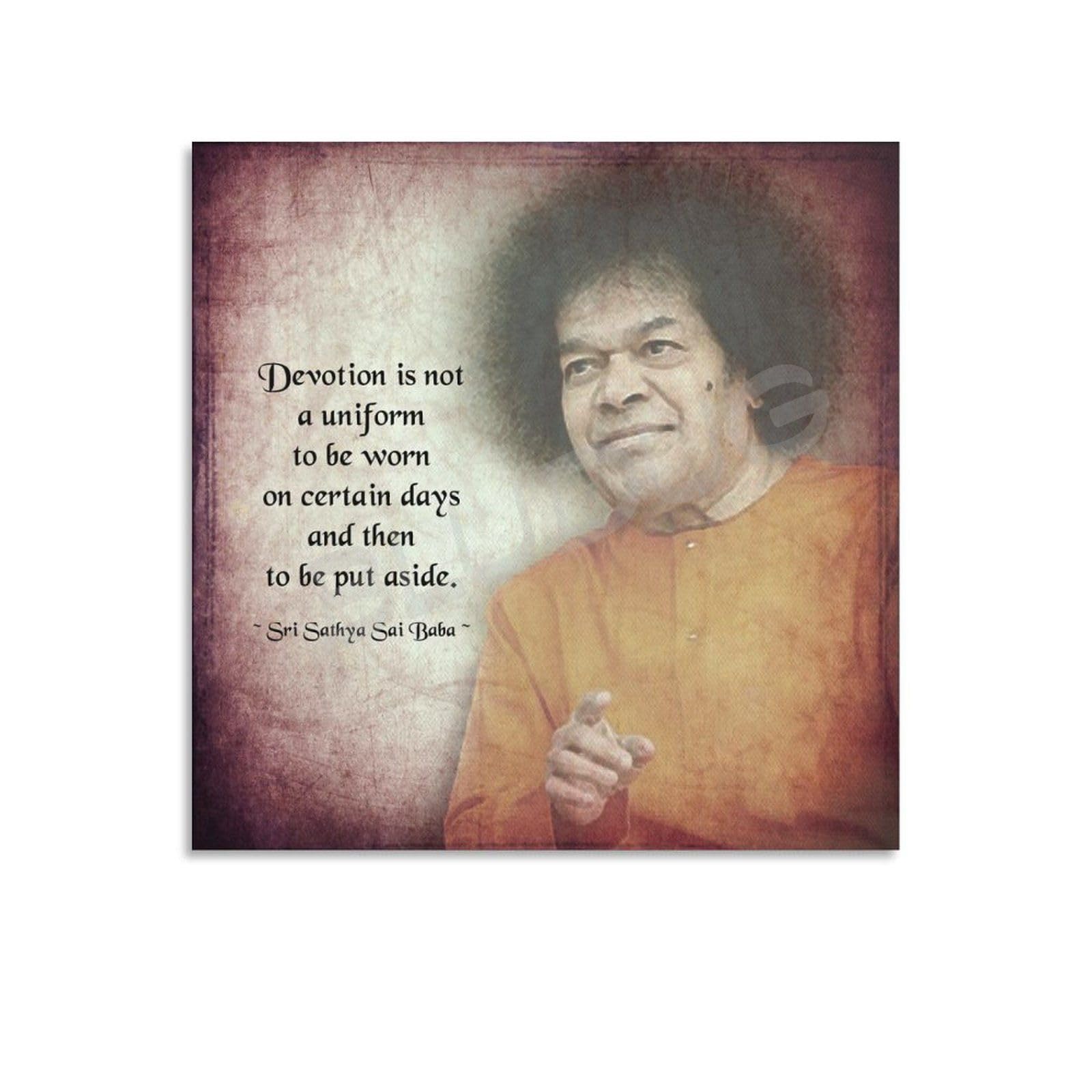 Sathya Sai Baba Indian Spiritual Figure