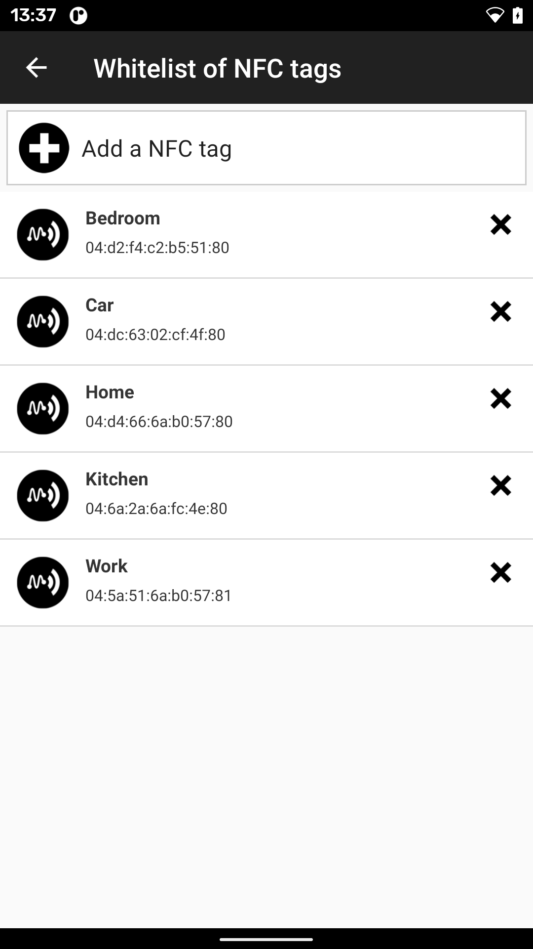 NFC Tasks - App on Amazon Appstore