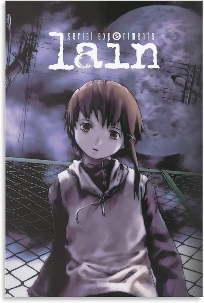Amazon.com: WEERSHUN Serial Experiments Lain Anime Poster for Room ...