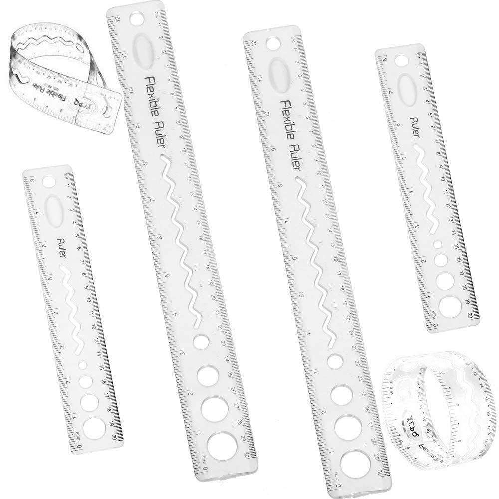 Buy 30CM 12inch 20CM 8Inch Unbreakable Clear Rulers Dual Scale Bendable Buy 30CM 12inch 20CM 8Inch Unbreakable Clear Rulers Dual Scale Bendable