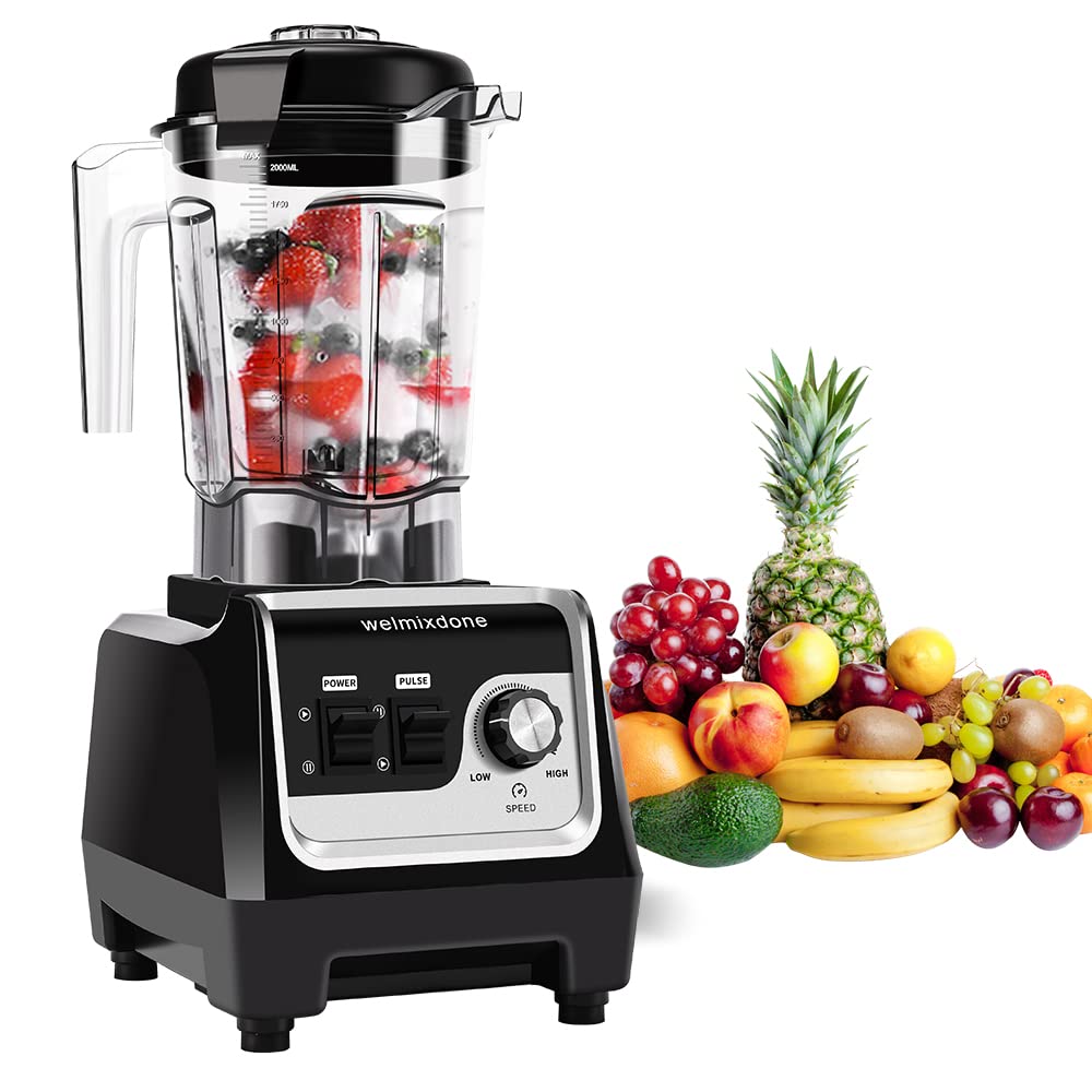 Professional Blender for Shakes and Smoothies, Countertop Blender for ...