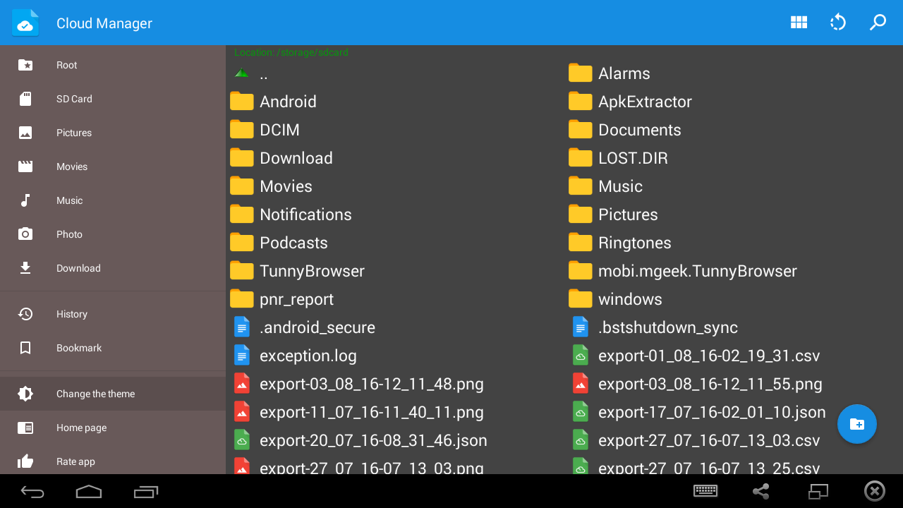 Cloud Manager - App on Amazon Appstore
