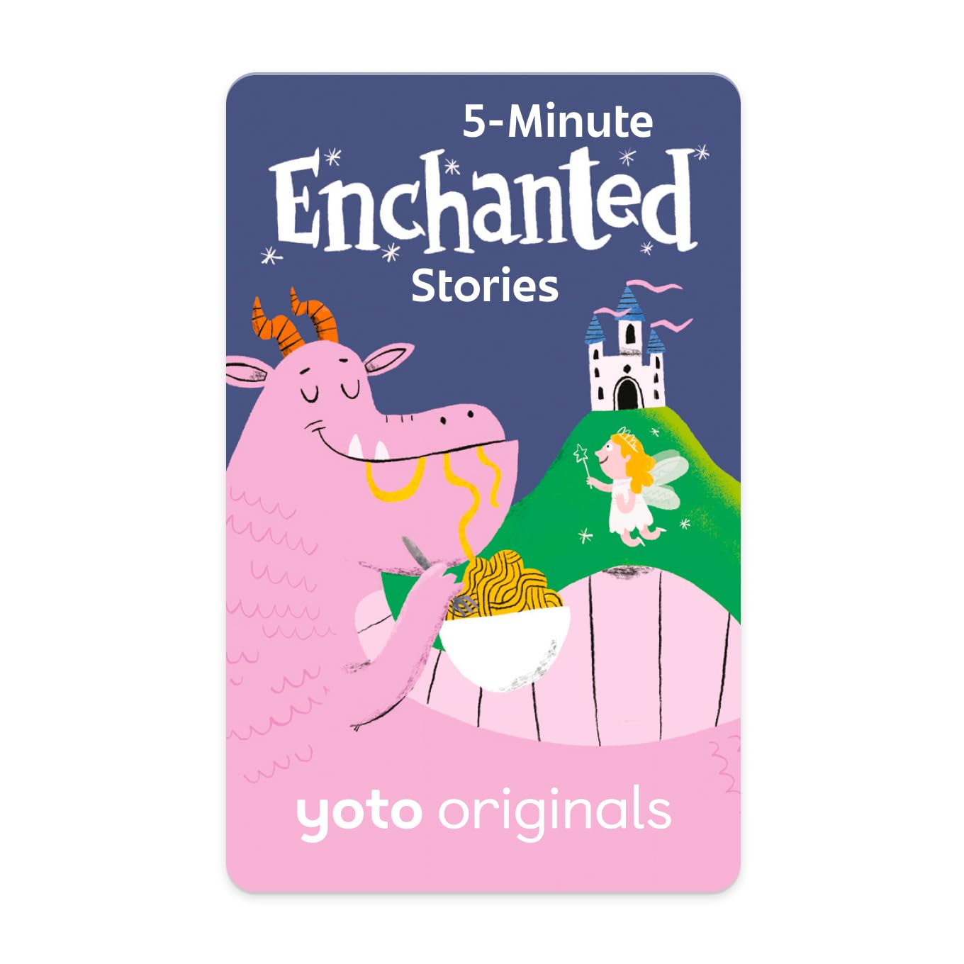 Snapklik.com : Yoto 5-Minute Enchanted Stories Kids Audio Card For Use