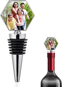 Amazon.com: Personalize Custom Wine Bottle Stopper with Photo Picture ...