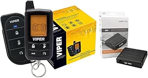 Amazon.com: Viper Model 5305V 2 Way Car Security & Remote Start Bundled ...