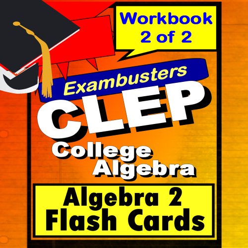 Amazon.com: CLEP College Algebra 2-Trig Review Test Prep Flashcards ...