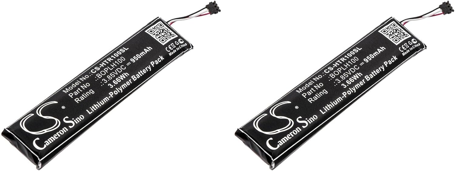 Amazon.com: BCXY 2 Pcs Battery Replacement for Vive Handle Controller ...