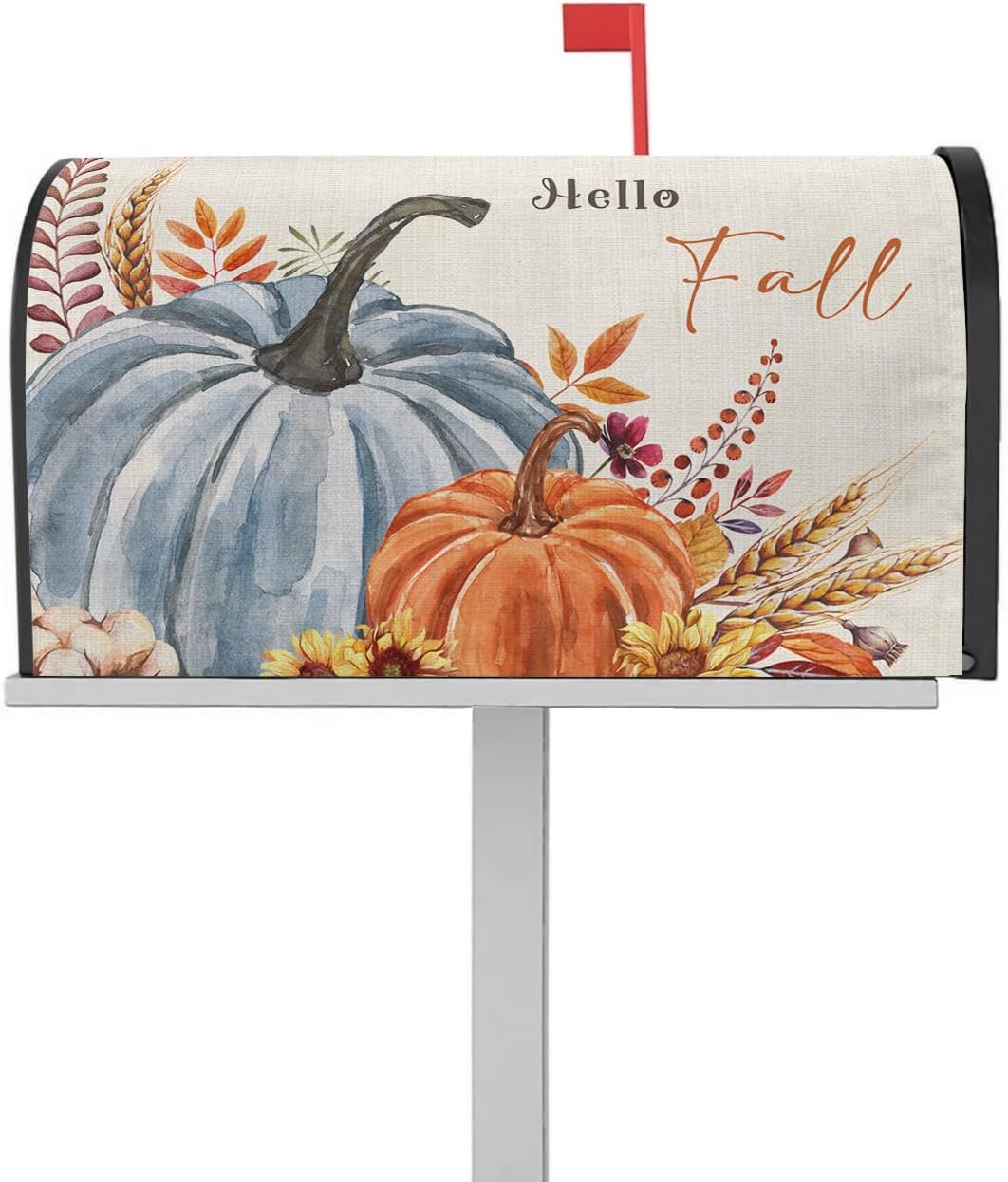 Amazon.com: Hello Fall Magnetic Mailbox Cover Oversized 21"x25.5 ...