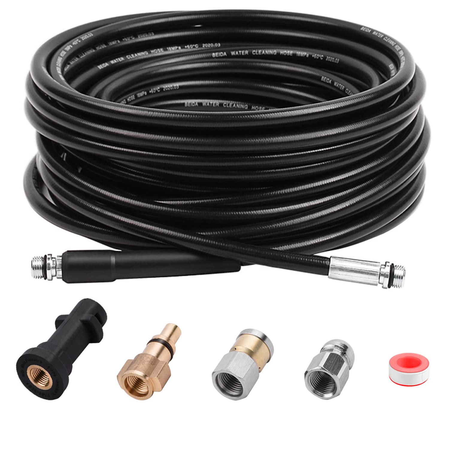 Pressure Washer Drain Pipe Hose Cleaning Kit for Karcher K2-K7 Series ...