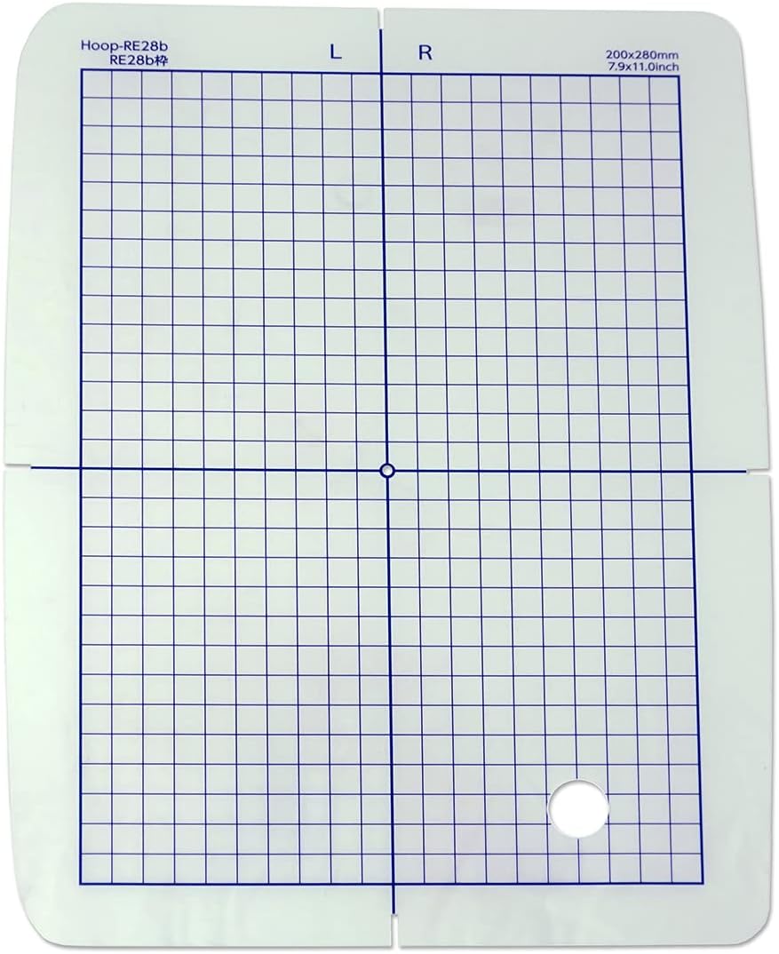 Amazon.com: Janome RE28B Hoop Template for MC500E and Elna EL830