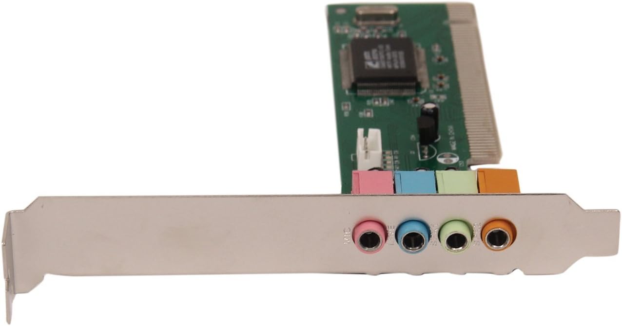 E-I-R-A PCI Sound Card (4 Channel) 16-bit Stereo Audio with 3.5 mm Mini ...