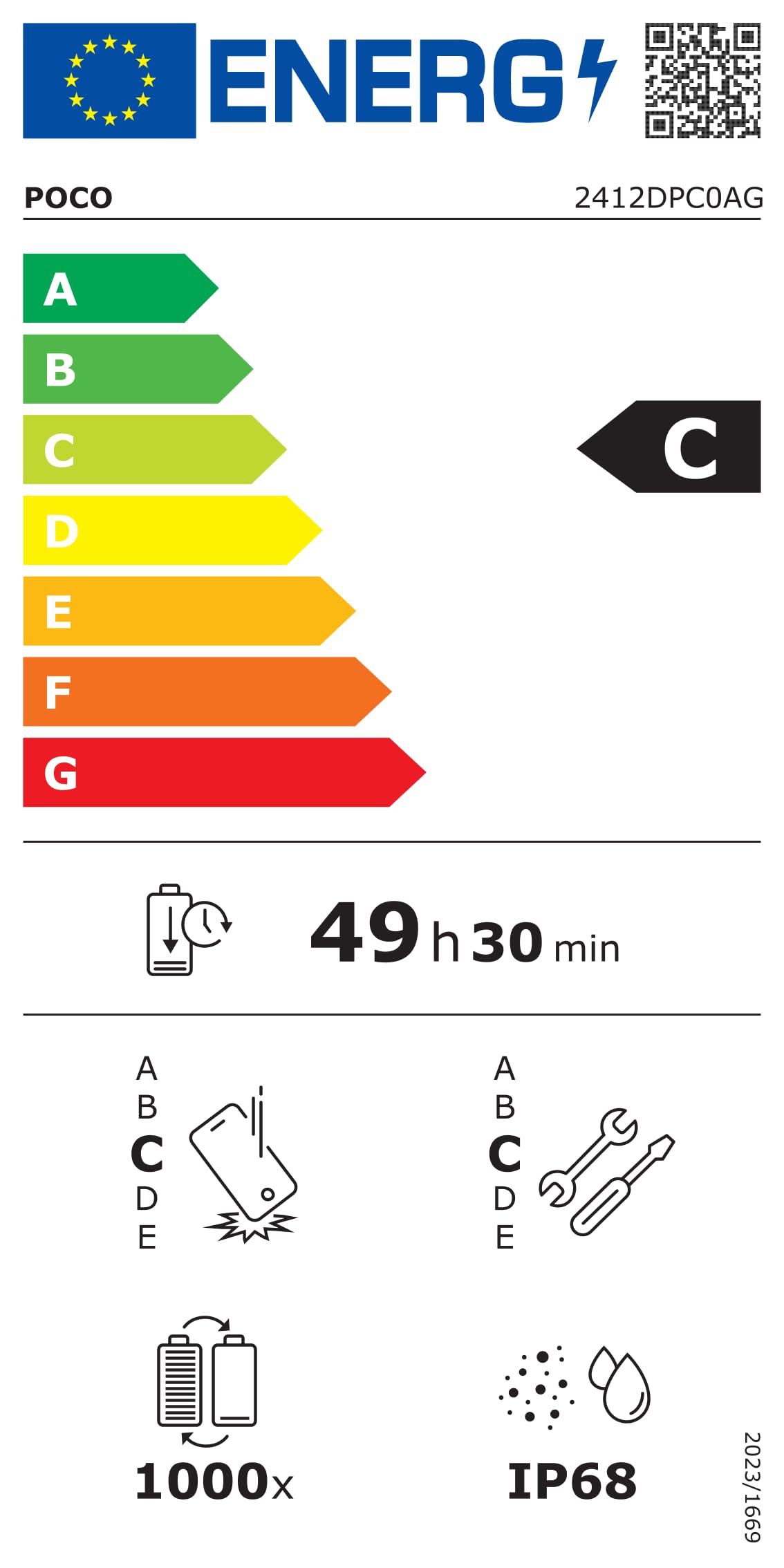 Xiaomi Smartphone Poco X6 Pro 5G 8+256GB Black AMOLED Display, Screen 6 ...