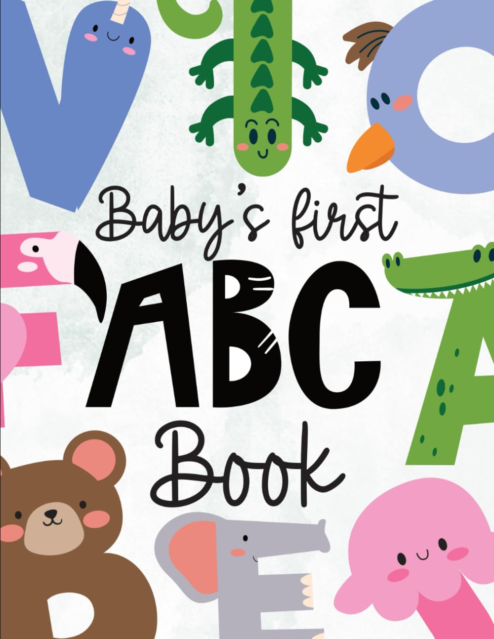 Baby`s First Alphabet Book: Perfect Baby Shower Activity Book with A-Z ...
