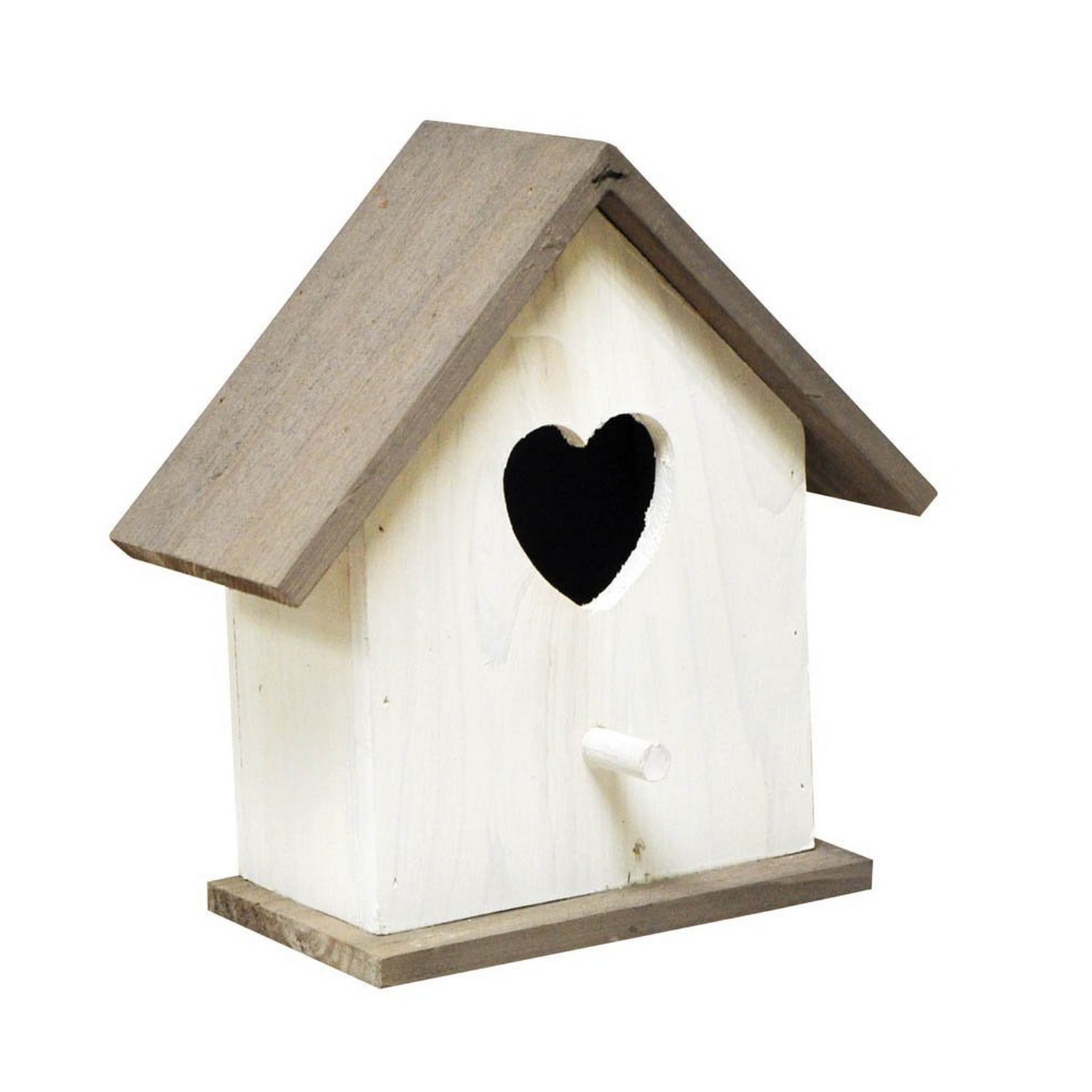 Kingfisher White Wooden Nesting Box : Amazon.co.uk: Garden