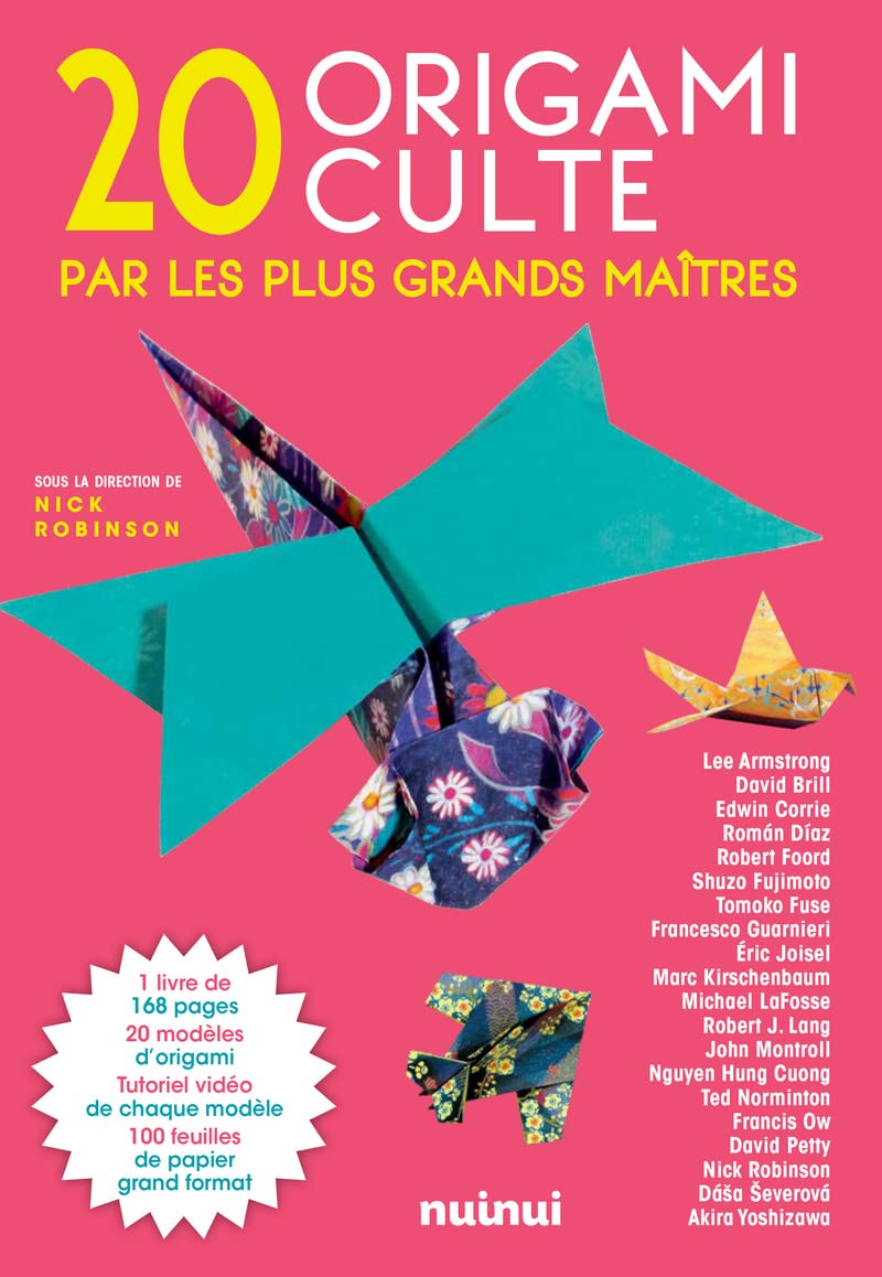 Amazon.fr - 20 origamis cultes par les plus grands maîtres - Robinson ...