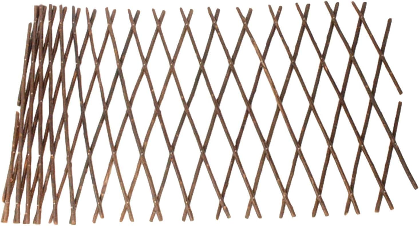 Gralara Bamboo Wooden Garden Trellis Expanding Vine Climbing Lattice ...