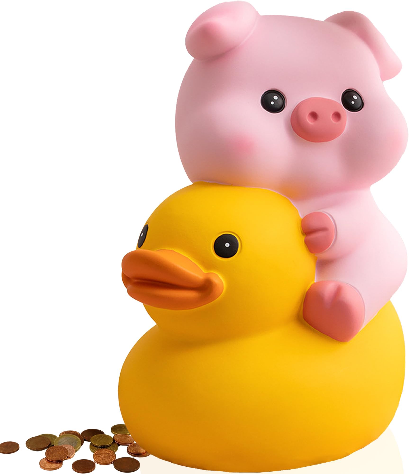 Amazon.com : Duck Coin Money Bank, Unbreakable Plastic Money Bank, Kids ...