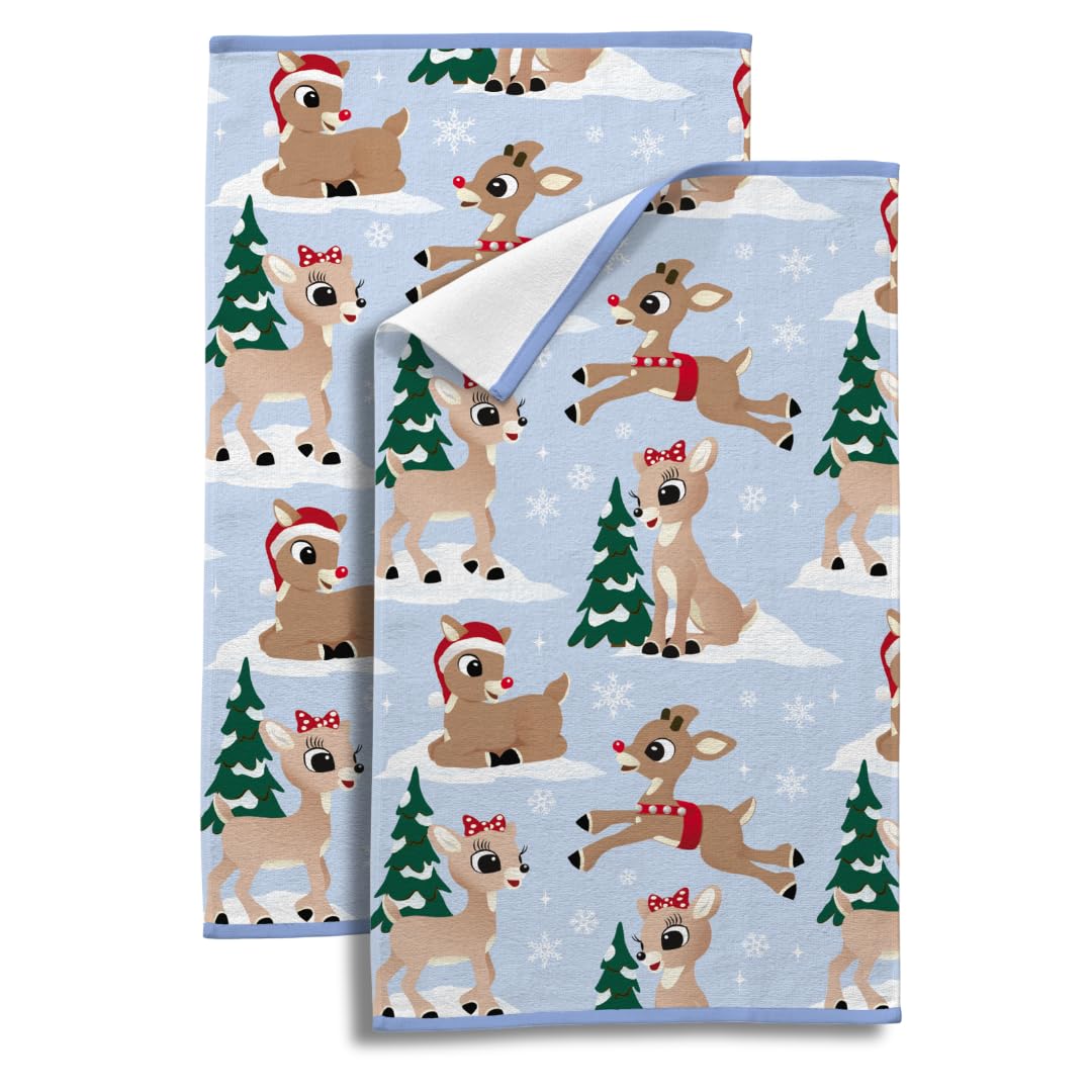 Amazon.com: Franco Rudolph The Red Nose Reindeer Super Soft Plush 2 ...