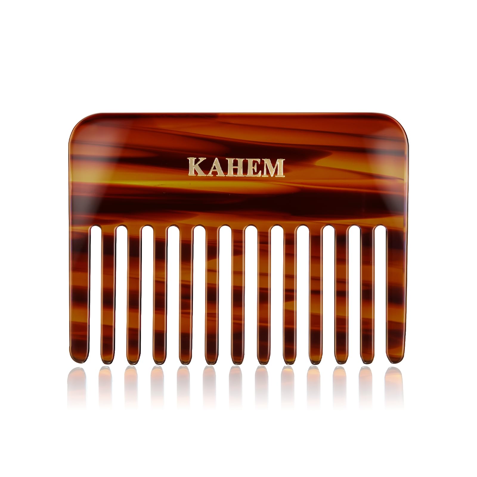 Amazon.com : KAHEM Handmade Wide Tooth Comb for curly hair.Small Wide ...