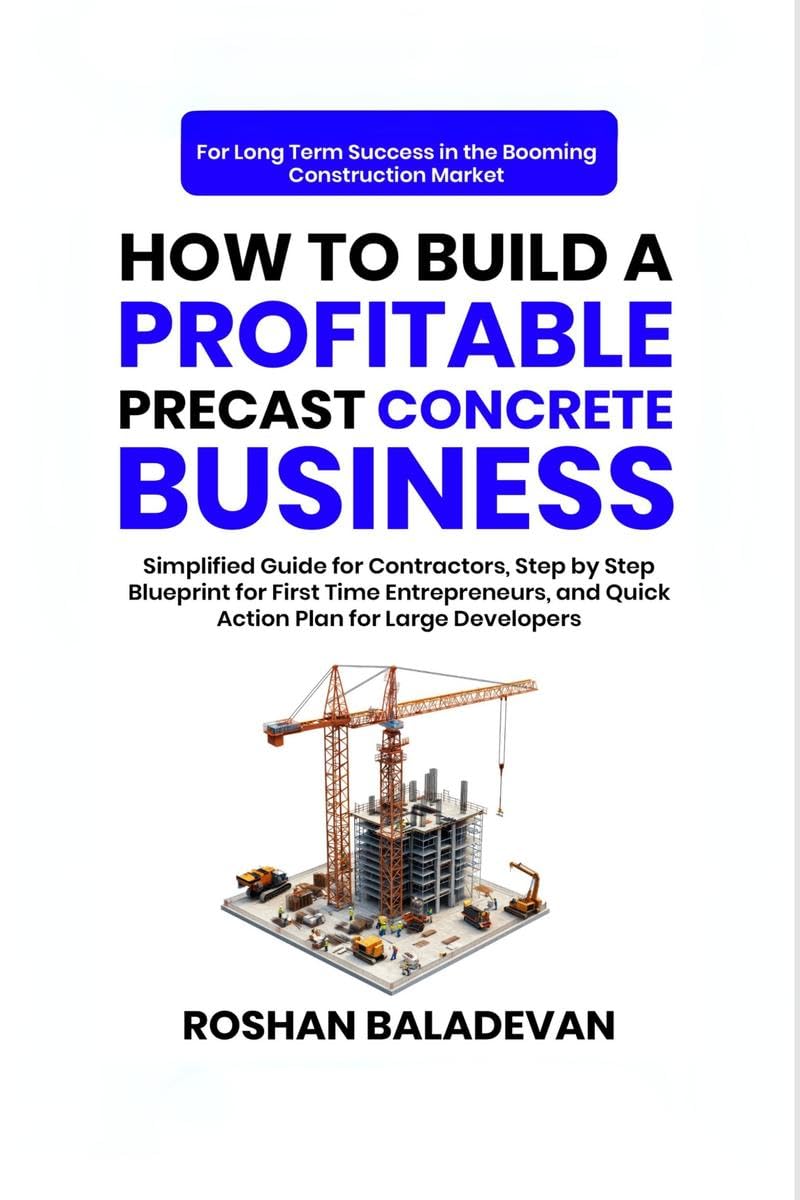 Buy How to Build a Profitable Precast Concrete Business: Simplified Guide for Contractors, Step ...