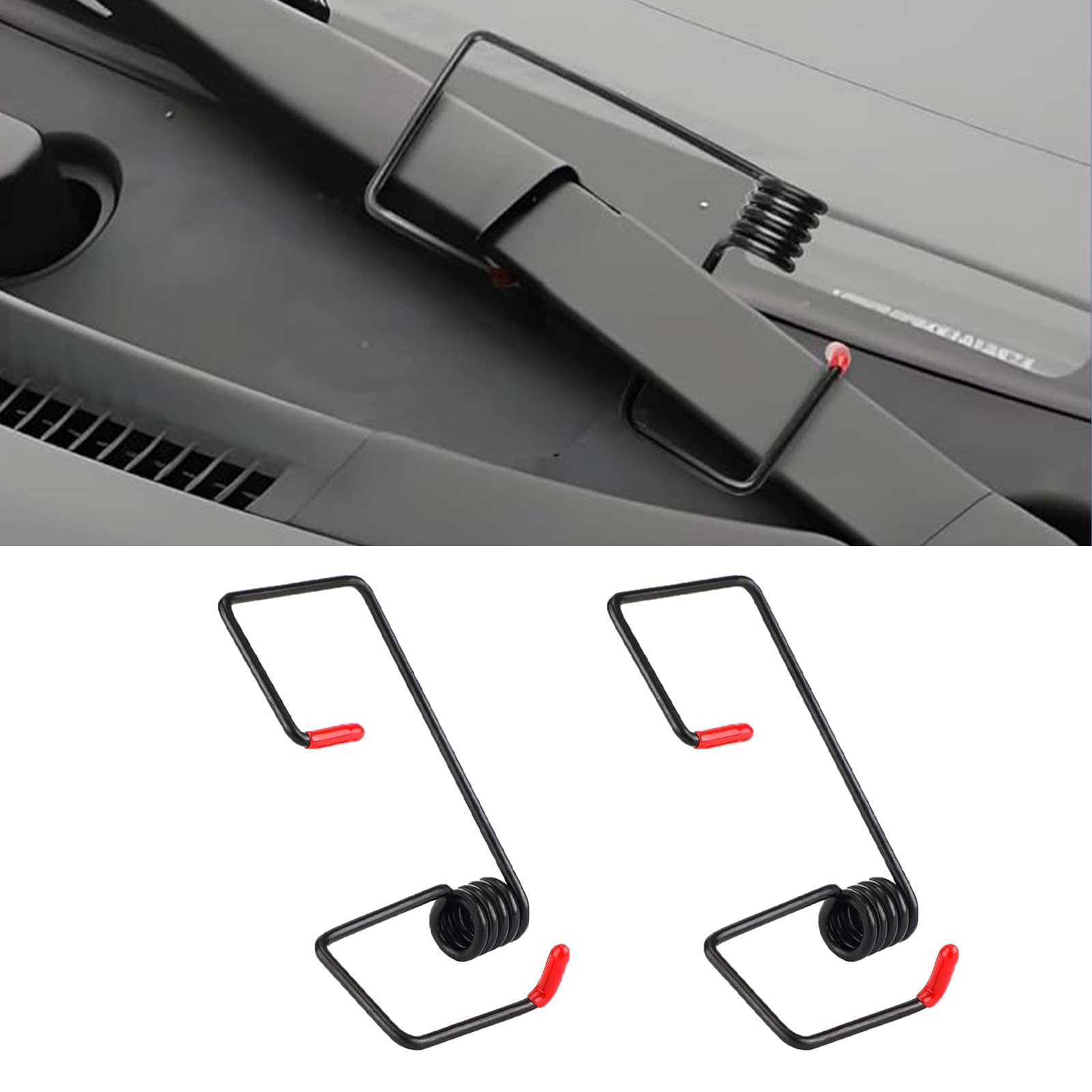 Amazon.com: Wogomz 2PCS Windshield Wiper Arm Pressure Spring Booster ...