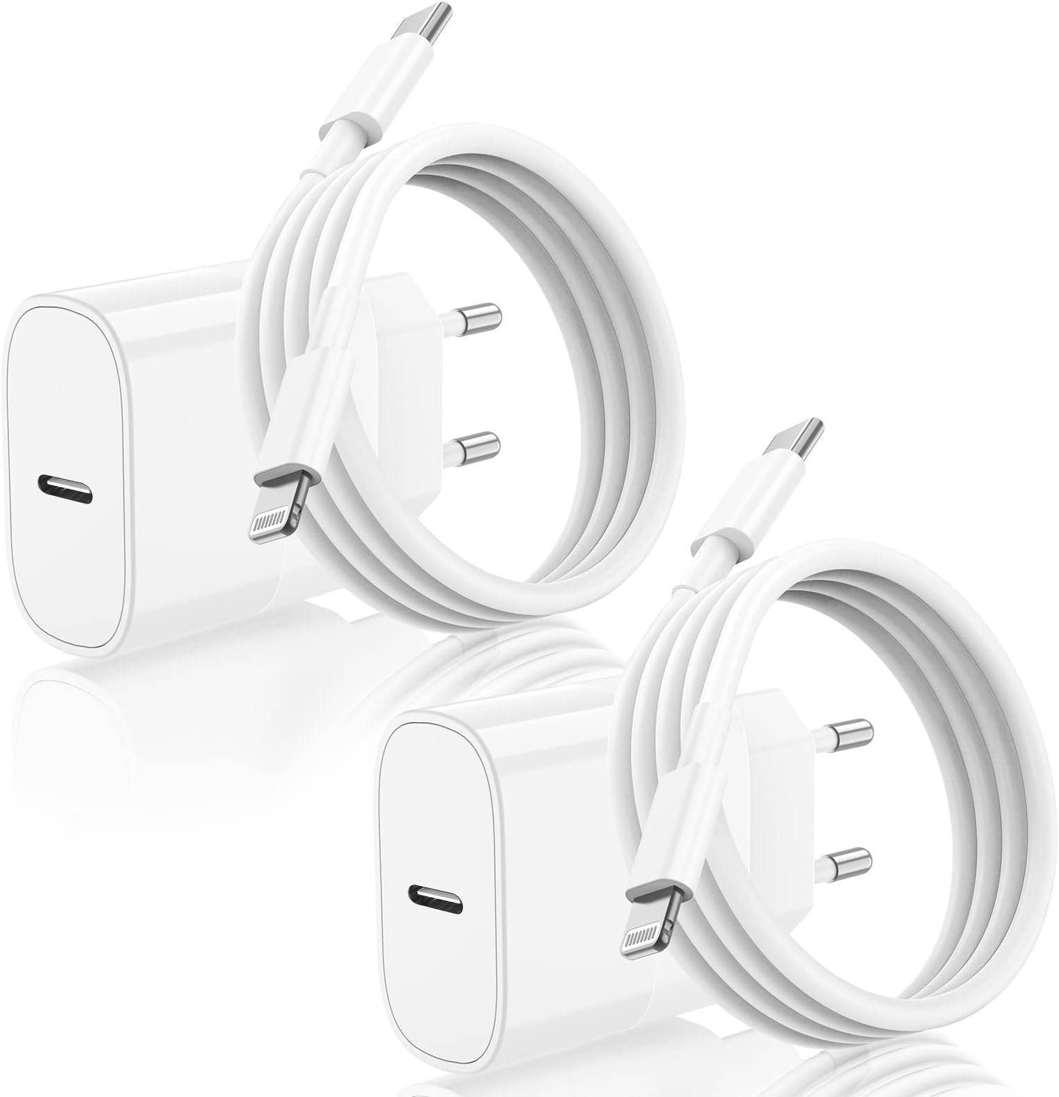 for iPhone 13 14 Schnellladegerät ,20W USB C Ladegerät mit Ladekabel ...