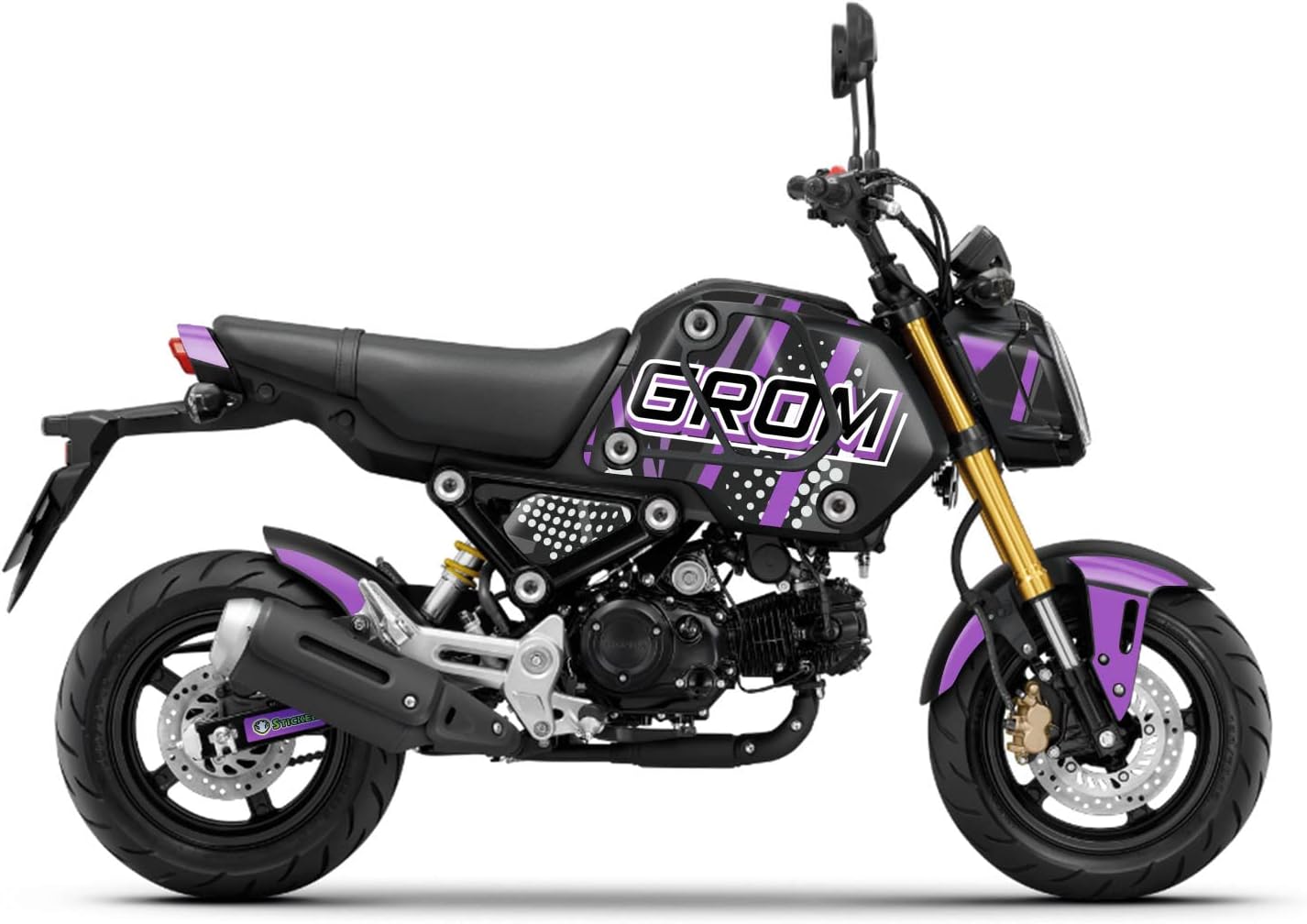 Amazon.com: MC MOTOPARTS Decal Graphics Sticker Fairing Kit Set ...