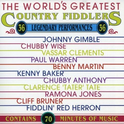Amazon | World's Greatest Country Fiddle | Various Artists, World's ...