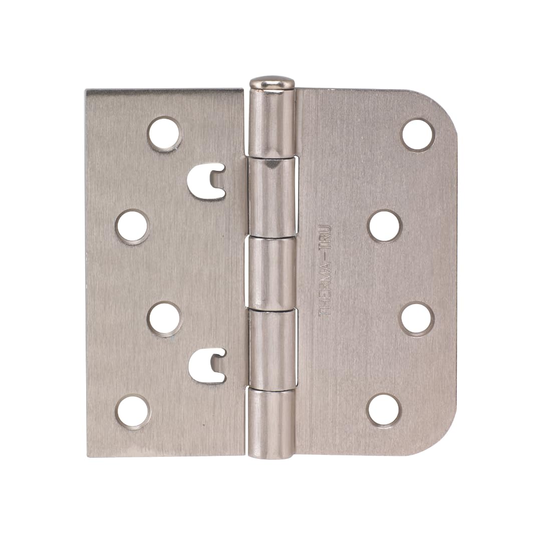 Therma-Tru 4" Self Aligning Standard Door Hinge (1, Satin Nickel ...