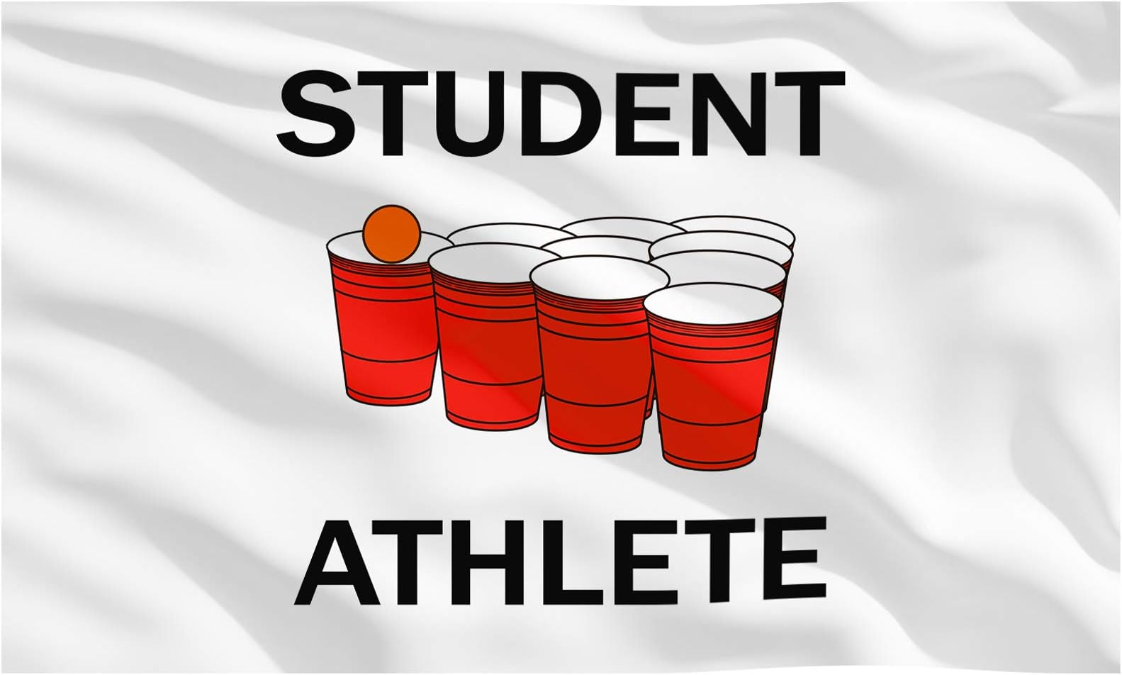 Amazon.com : Tatuo Student Athlete Flag College Banner 3 x 5 Feet Dorm ...