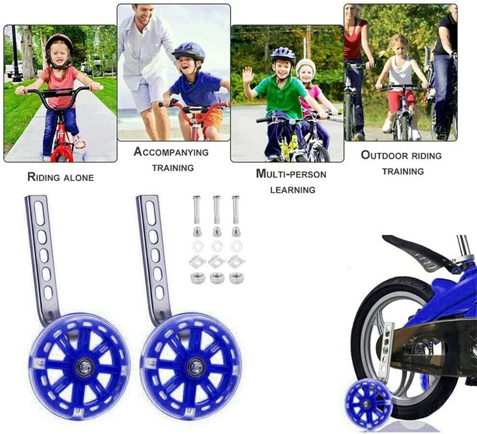 Bicycle Training Wheels, Training Wheels for Kids Bike, Universal ...