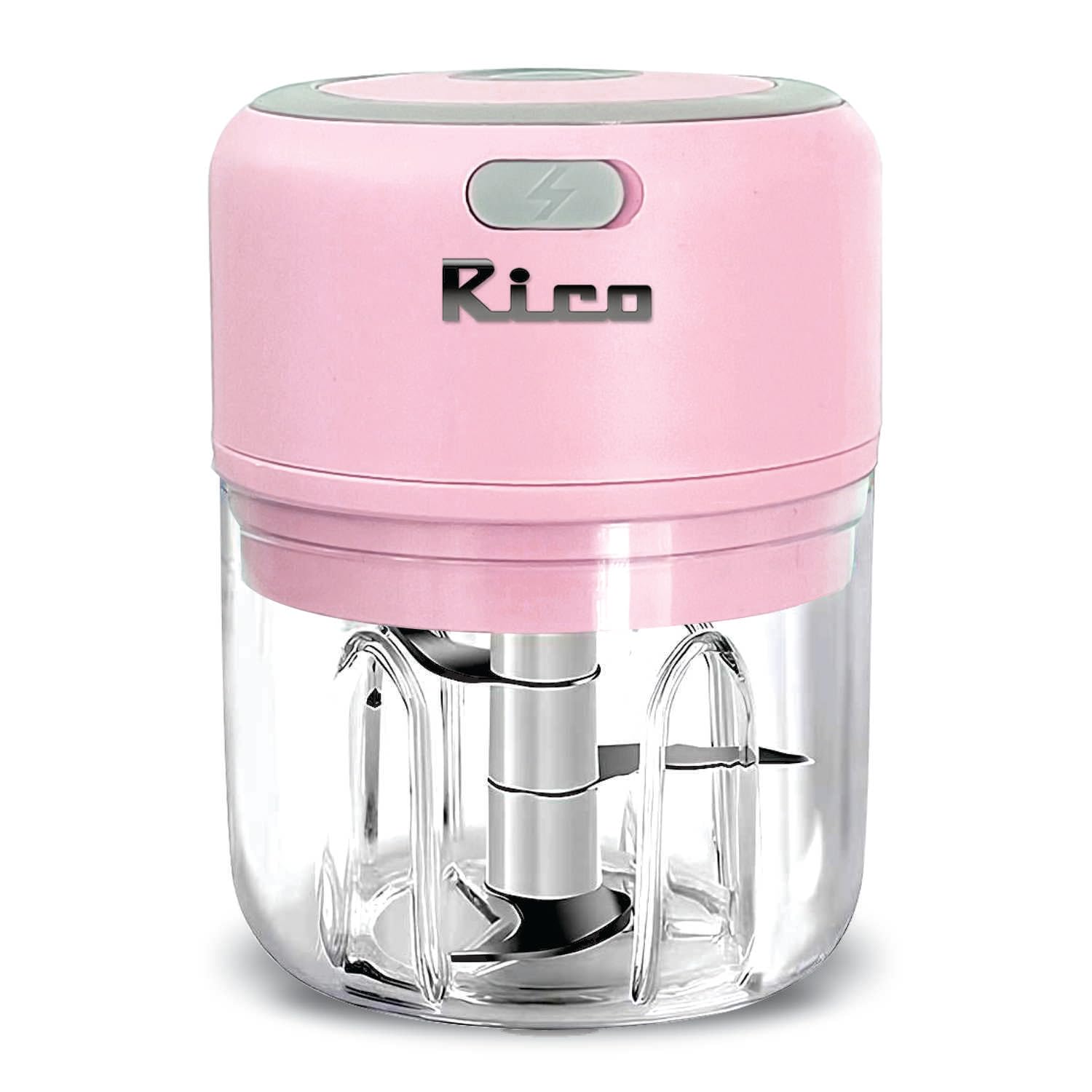 Buy Rico 250ml Mini Electric Rechargeable Wireless Chopper made with ...