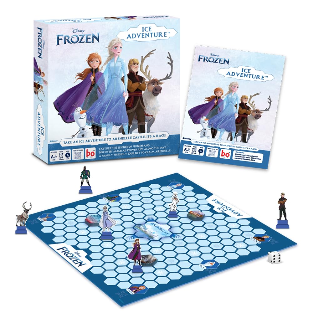Buy Borad Ice Adventure Frozen Board Game | Race to Claim The Castle ...