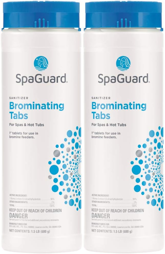 Amazon.com : SpaGuard Brominating Tablets (1.5 lb) (2 Pack) : Patio ...