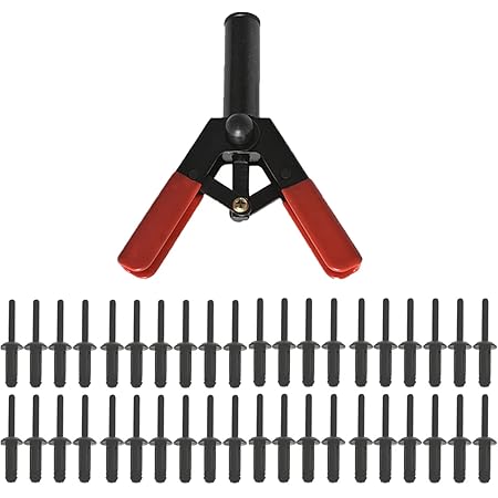 Amazon.com: findmall 41 PC Plastic Rivet Tool Rivet Gun Quick Set ...