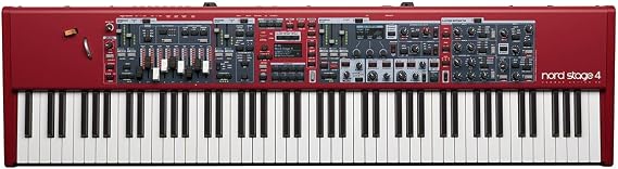 Amazon.com: Nord Stage 4 88-Key Fully-Weighted Keyboard : Musical ...