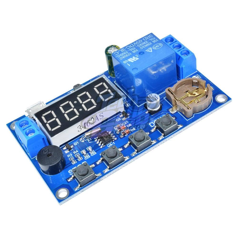 DC 5V LED Digital Real-time Relay Module Clock Control Switch Delay Timer Controller Board with ...