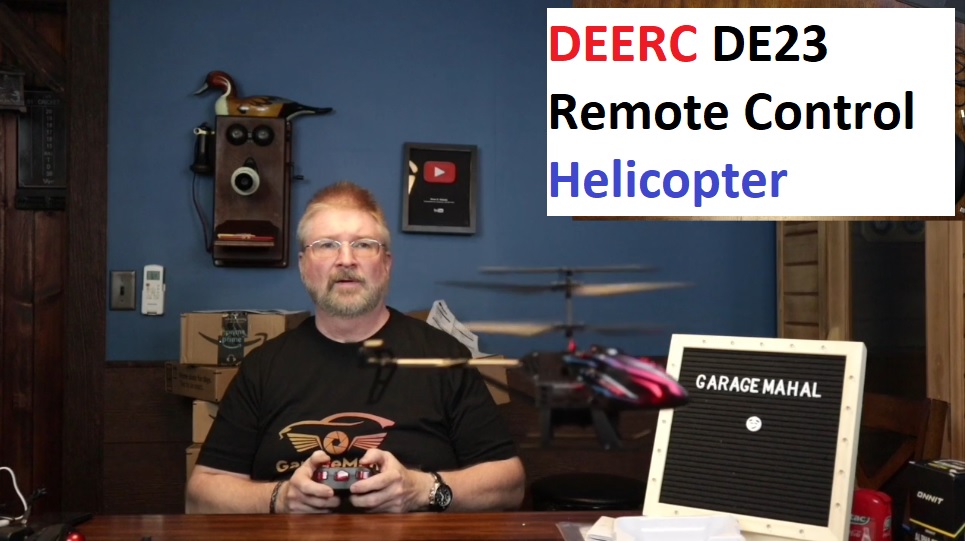 Watch DEERC DE23 Helicopter, This thing is Super Fun! on Amazon Live