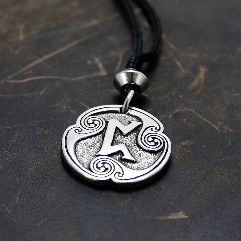 Snapklik.com : Perthro Rune Pendant Necklace